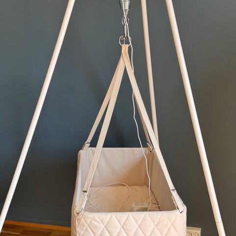 Som ny Moonboon Classic bundle-vugge med flat bunn | FINN-torget