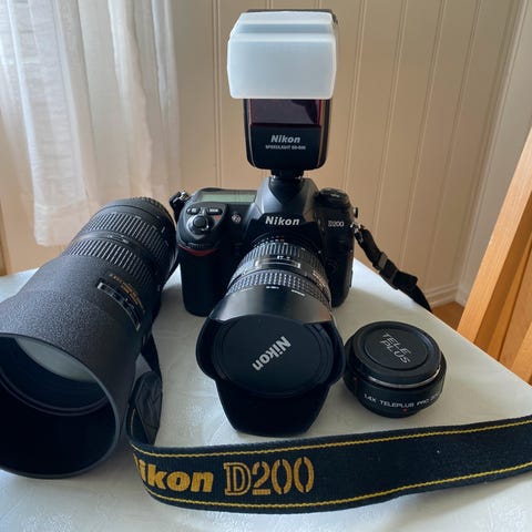 Godt brukt Nikon D7200 selges billig | FINN-torget