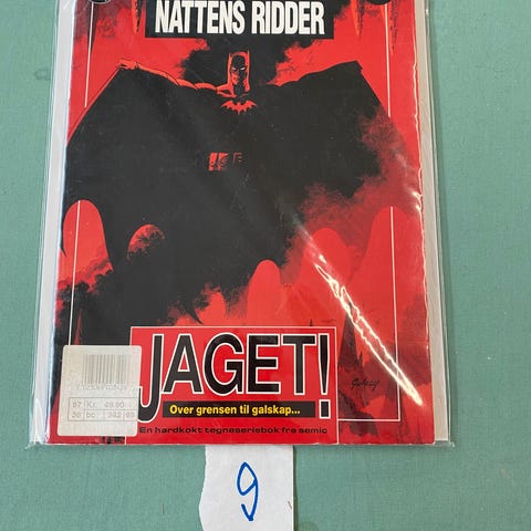 Batman " Hekta! " Og " Jaget! "selges for kr.10 pr stk | FINN-torget