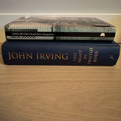 John Irving romaner. Til jeg finner deg. Siste natt i Twisted River ...