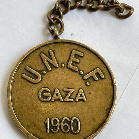 FN-medalje – UNEF Gaza 1957 | FINN-torget