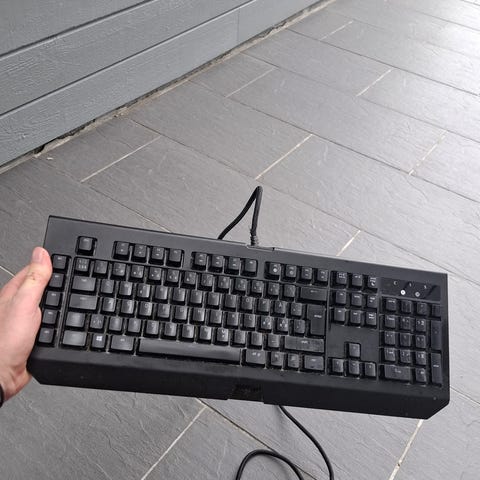 Razer black widow keyboard gaming | FINN-torget