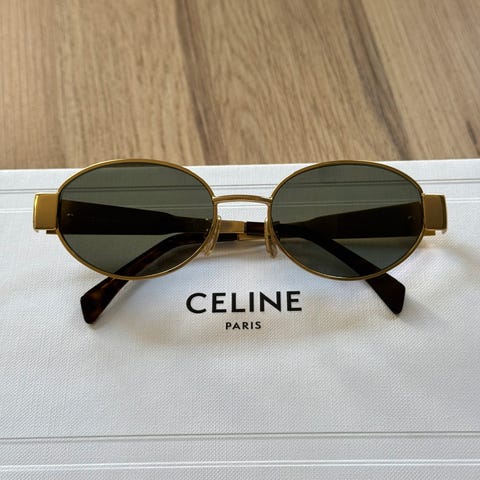 Celine triomphe solbriller sølv | FINN-torget