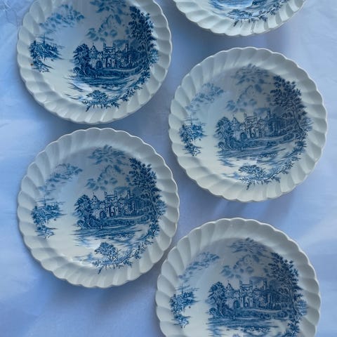 Johnson Bros dessertskåler,The Friendly Village | FINN-torget