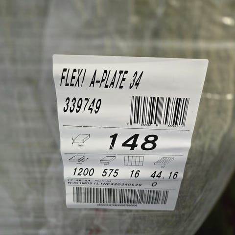 Rockwool Flexi a-plate 34 isolasjon 200mm | FINN-torget