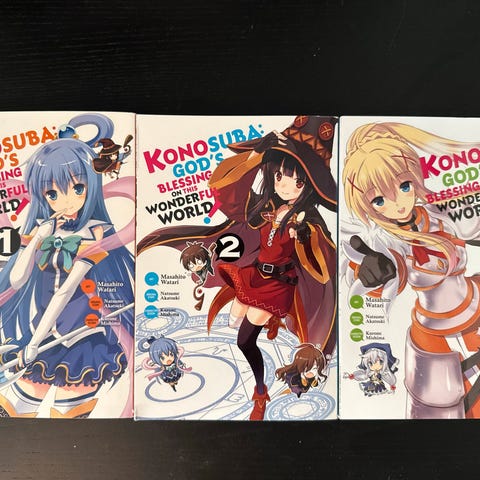 Konosuba Engelsk Volume 1-4 | FINN-torget