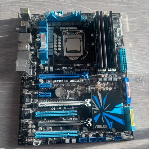 Asus P8P67 Pro m/eske og tilbehør | FINN-torget