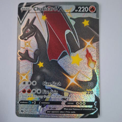 Charizard V (Secret) | Champion’s Path | Secret Rare | FINN-torget