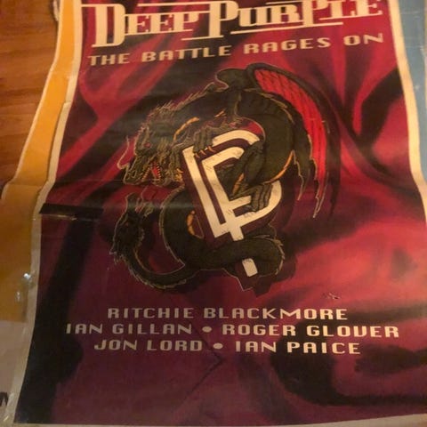 Def Leppard Litografisk Print Limited Edition Pyromania | FINN-torget