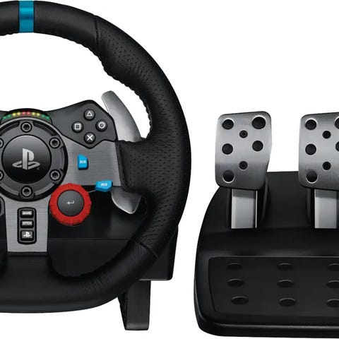 Ps4 Gaming stol med ratt og pedaler Logitech G29 Driving Force | FINN ...