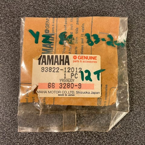 Yamaha YZ 80 / YZ 125 / YZ 250 / YZ 490 hendel 23X-83912-00 | FINN-torget