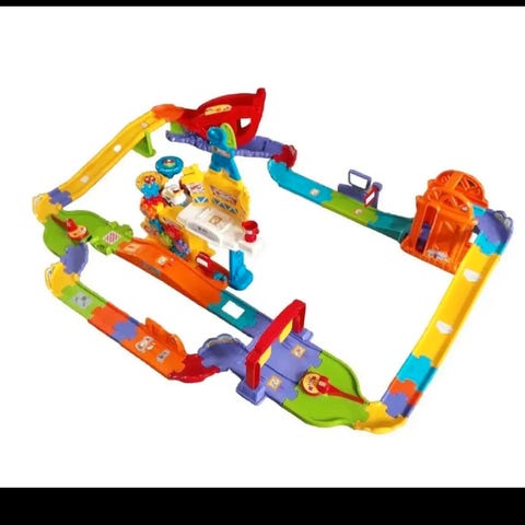 Vtech bilbane + 3 biler | FINN-torget