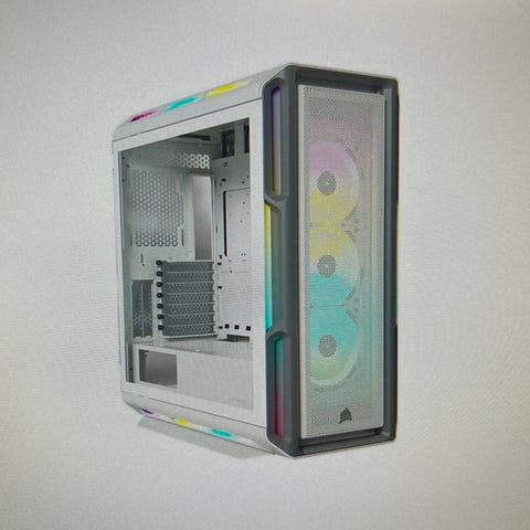 Corsair iCUE 5000T-RGB PC-kabinett hvit | FINN-torget