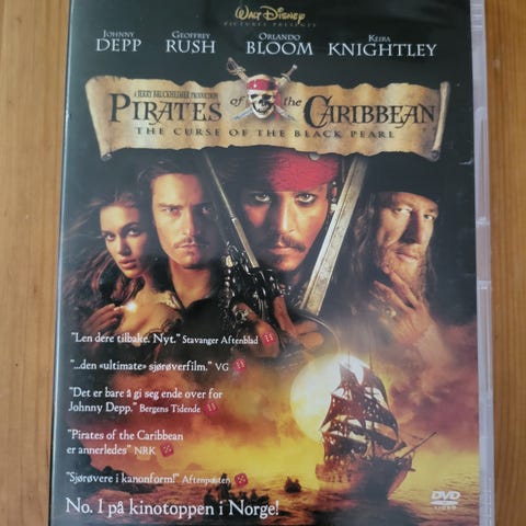 Walt Disney Pirates of the Caribbean Dead Man's Chest DVD | FINN-torget