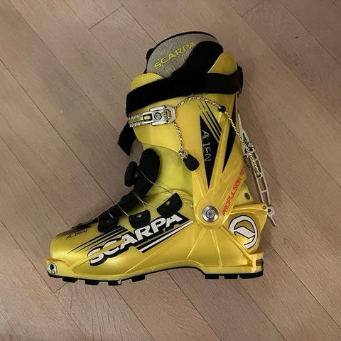 Superlette Scarpa Alien RS 20 Randonee-støvler 40,5 svart | FINN-torget