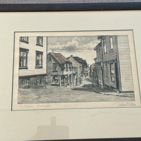 Tegning av Halvard Storm -32 Fra Grimstad | FINN-torget