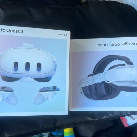 Quest 3 128GB med BOBOVR S3 pro med batteri | FINN-torget