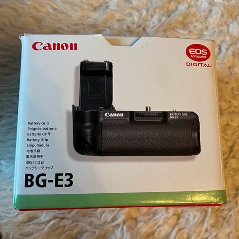 Batterigrep Canon BG-E2 | FINN-torget