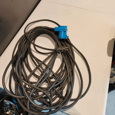 Rolec leadmaster 25 meter landstrømkabel med måler. | FINN-torget