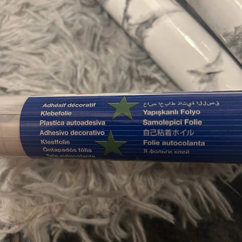 7 stk. D-C-FIX 45x1,5m folie selges billig. Design folie. Vindu folie ...