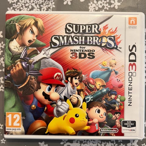 Super Smash Bros Nintendo 3DS, helt nytt! | FINN-torget