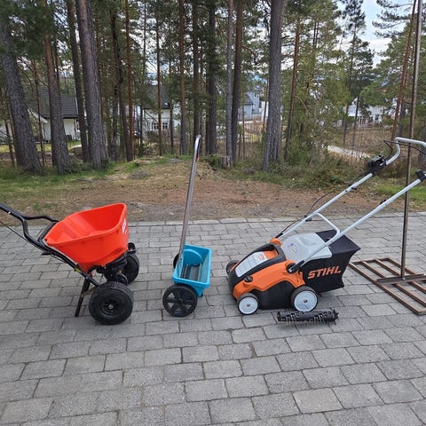 Leie av feiemaskin og mosefjerner | FINN-torget