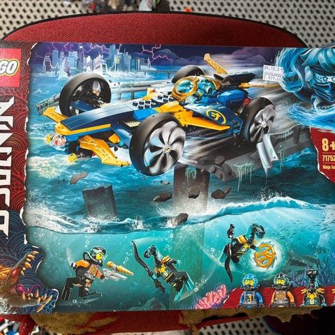 Lego ninja turtles 79121 turtle sub undersea chase UÅPNET | FINN-torget
