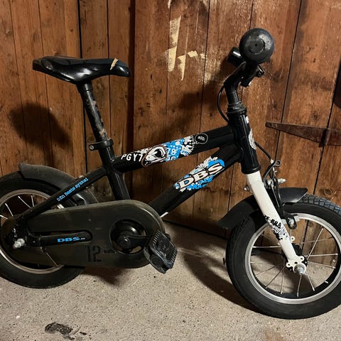 DBS Barnesykkel 12 tommer Rosa Fantorangen | FINN-torget