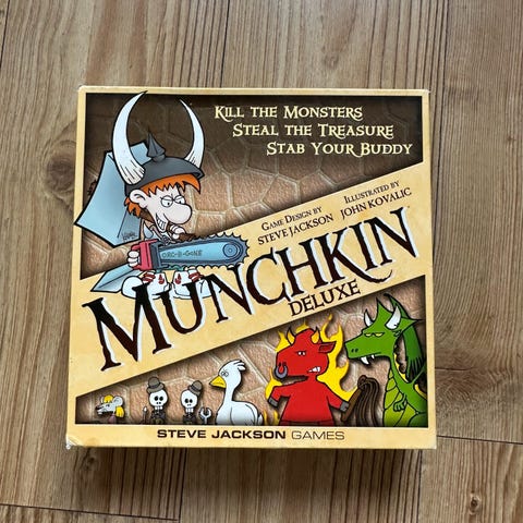 Munchkin Deluxe brettspill | FINN-torget