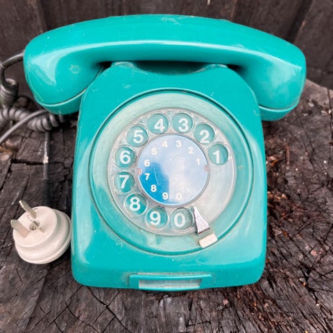 Vintage TBK Capella I O – Klassisk analog retro-telefon fra Televerket ...