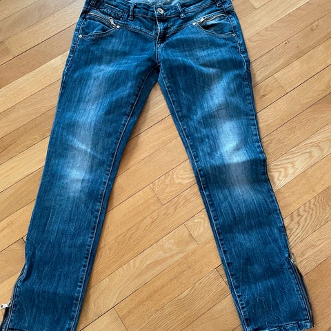 Phard jeans piratbukse 2000-tallet retro capribukse | FINN-torget
