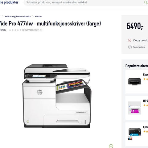 HP color laserjet pro - printer | FINN-torget