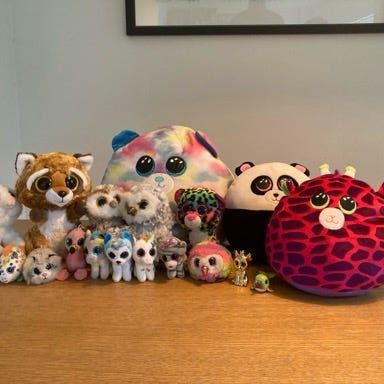 Ty bamser - Små runde hamstere. Selges samlet. Pent brukt | FINN-torget