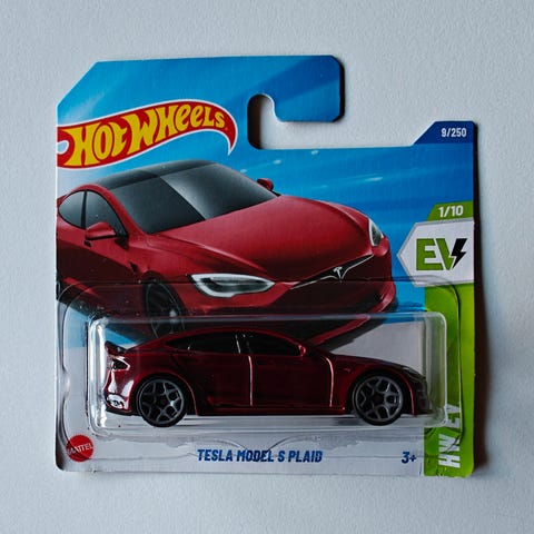 Hot Wheels Tesla Model S Plaid | FINN-torget