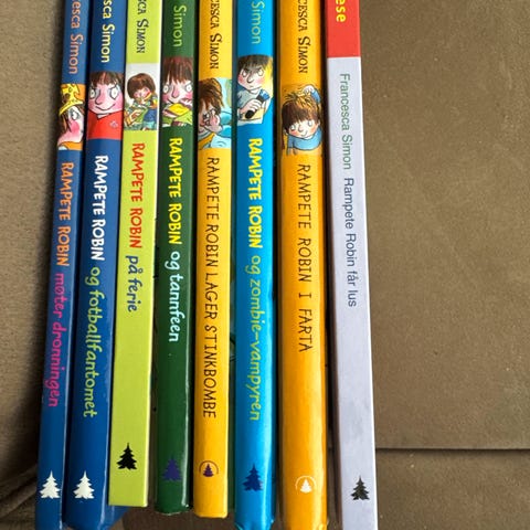 Francesca Simon Rampete Robin er sjefen Bok | FINN-torget