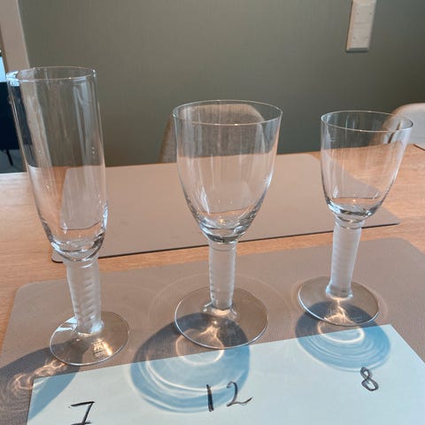 Rim rødvinsglass fra Magnor designer Per Spook | FINN-torget