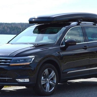 Skiboks Skiguard 860 med og thule til Volvo v60-V90-Xc 40 | FINN-torget