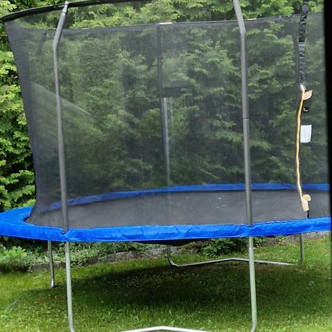 Pro Flyer Airbounce 457 oval trampoline 4,57 × 3,05 m | FINN-torget