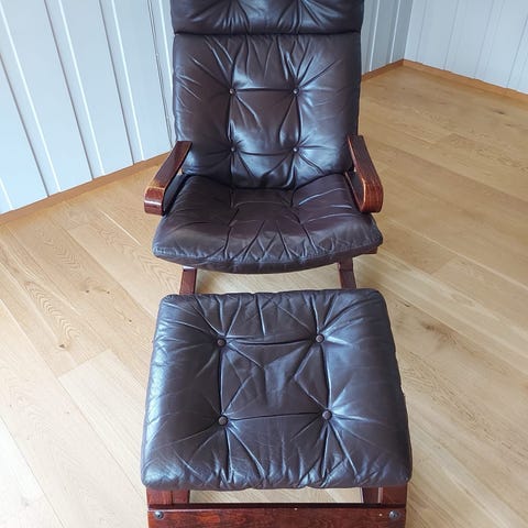 Hødnebø Spinnaker N7 i sort skinn. | FINN-torget