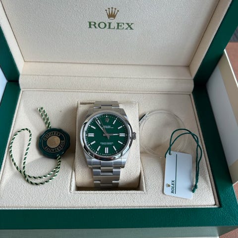 Rolex OP "Grape" 114300 - 39mm - Norsk AD - 2018 - Salg/Bytte | FINN-torget