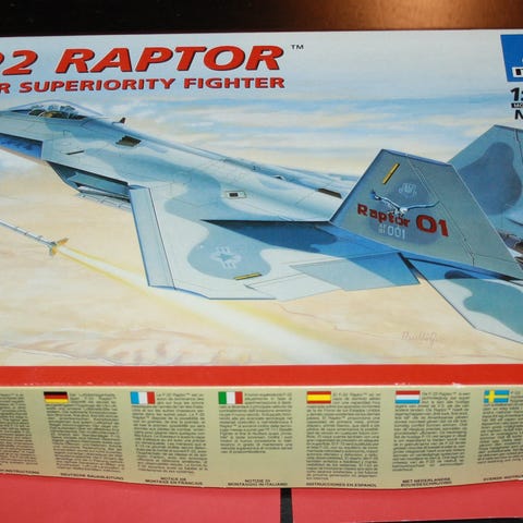 F-117A Stealth Nighthawk byggesett fra Italeri - Scala 1:72 | FINN-torget