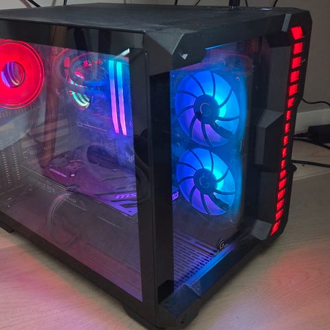 Billig Kraftig Gaming PC! 4080Super! Ryzen 7800x3D! DDR5! 2TB m.2 ...