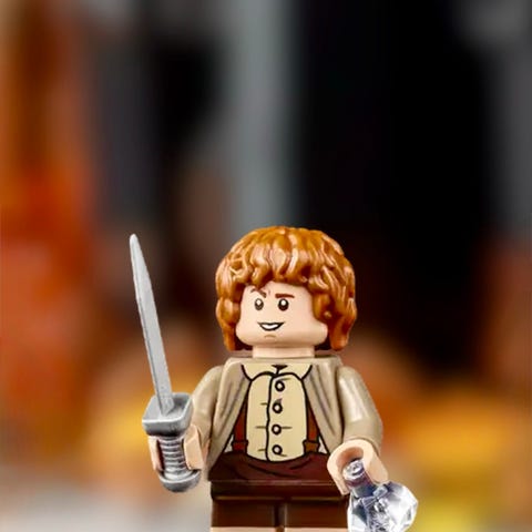 NY LEGO Lord of the rings | Samwise Gamgee (Sam) - Dark Brown Jacket ...