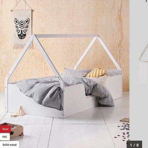 Hjemmesnekret gulvseng | FINN-torget