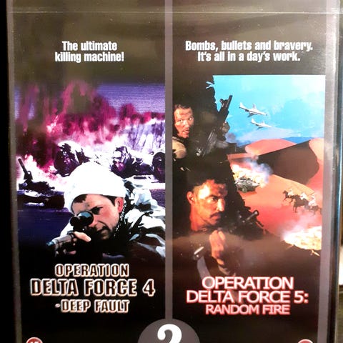 Operation Delta Force 3-Clear Target(1997)📀Dvd📀 | FINN-torget