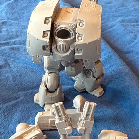 Forge World Imperial Navy Arvus Lighter – Uåpnet resin-kit (Warhammer ...