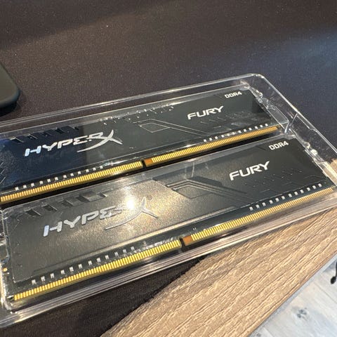 HyperX fury ddr4 2x8 gb RAM (16 gb) | FINN-torget