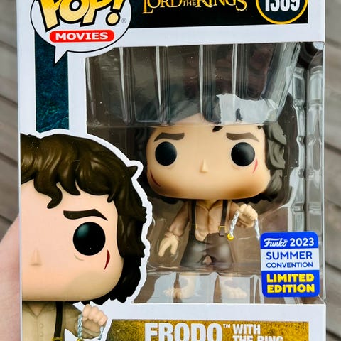 Funko Pop! Movies Lord of the Rings Frodo Baggins figur | FINN-torget