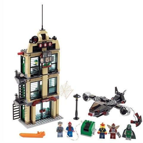 Lego Super Heroes daily bugle 76005 | FINN-torget