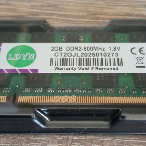 Crucial 8GB Kit RAM DDR2 800MHz 2x4GB | FINN-torget